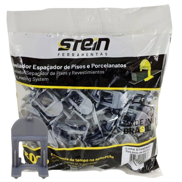 Espaçador Nivelador De Pisos E Porcelanatos Stein 5,0mm 100 Peças ...