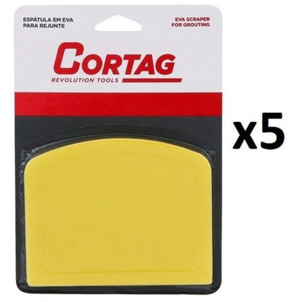 Espátula de Eva Aplicador de Rejunte - Cortag - 5 unidades | Leroy Merlin
