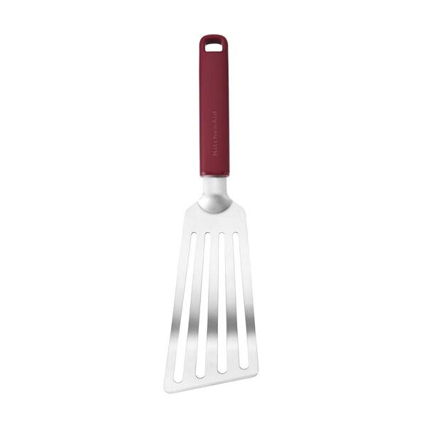 Espátula Flexível Perfurada 32cm Em Inox Vermelho Kitchenaid | Leroy Merlin