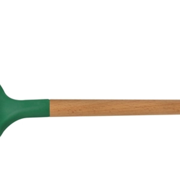 Espatula Live Em Silicone Verde Com Cabo De Madeira Tramontina | Leroy ...