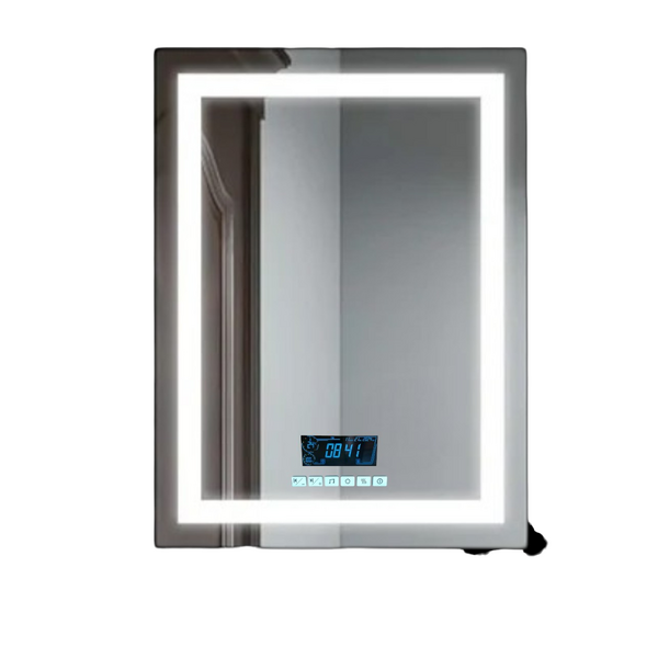 Espelho 60x80 Led 3 tons Inteligente Botão Touch Bluetooth Som Toca ...