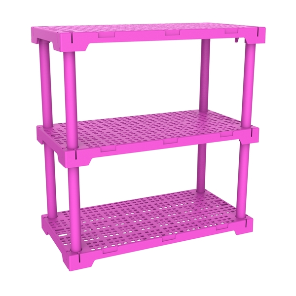 Estante Cube c/3 Rosa | Leroy Merlin