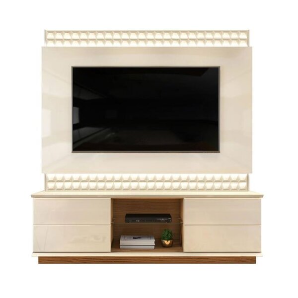 Estante Home Para Tv 65 Polegadas Prati Com Led 100% Mdf Dj Móveis ...