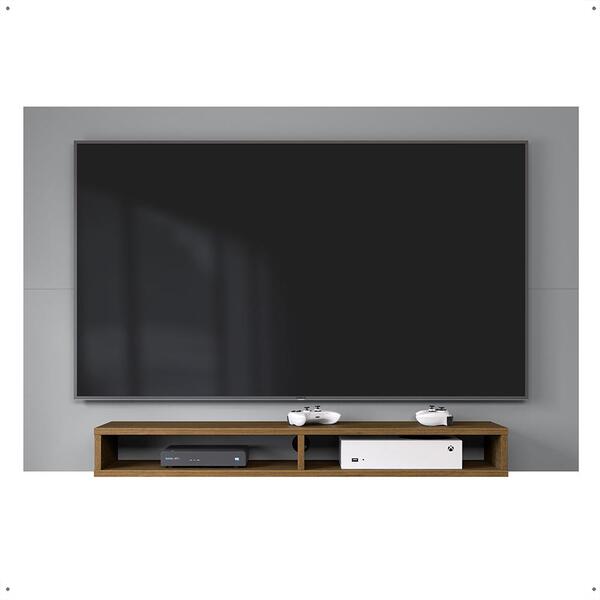 Estante Painel Home Suspenso Tv Smart 42 Polegadas Nicho Sala Quarto ...