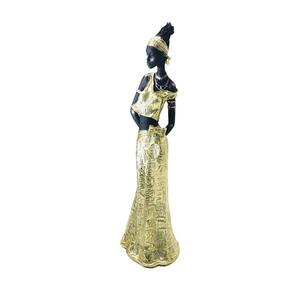 Estatueta De Resina Elby Mulher Africana 35cm | Leroy Merlin