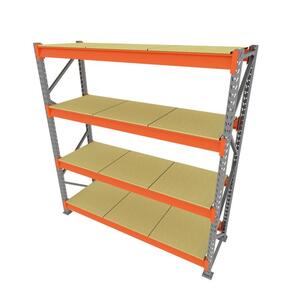 Expositor 1 Mini Porta Pallet 250 Kg 180x200x60 (cxlxp) Cinza Com ...