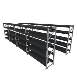 Expositor 8 Mini Porta Pallet 250 Kg 180x200x60 (cxlxp) Cinza Com Preto ...