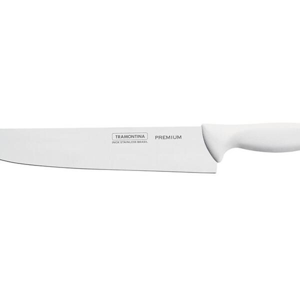 Faca Para Cozinha 8 Premium Branco Lamina De Aco Inox E Cabo De ...