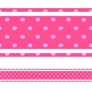 Faixa Decorativa Poá Rosa | Leroy Merlin