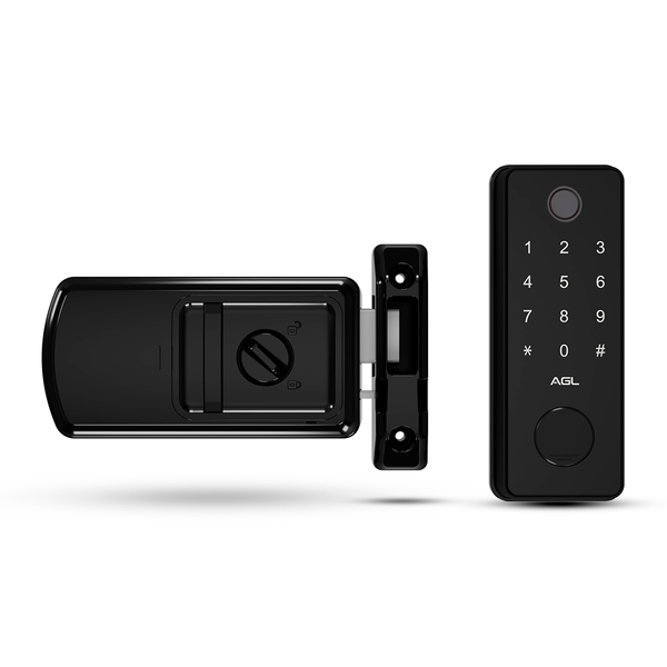 Fechadura Digital Rx500 Bio Senha Controle Chave Tetra Agl | Leroy Merlin