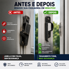 Fecho Japones Caracol Trinco 751 Direito Nylon Preto Contra Aluminio ...