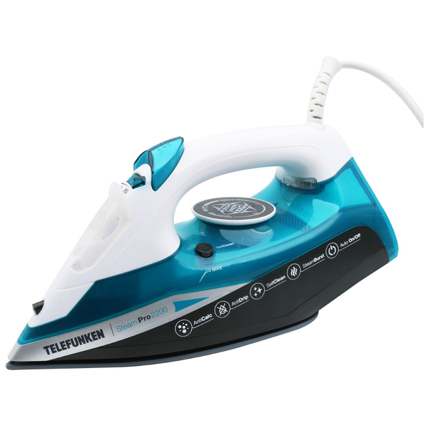 Ferro De Passar 1200w 110v Tf-steampro2200 Azul | Leroy Merlin