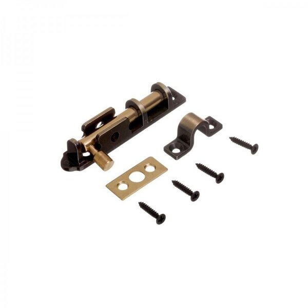 Ferrolho Trinco Isero Latão 12cm 1323 | Leroy Merlin