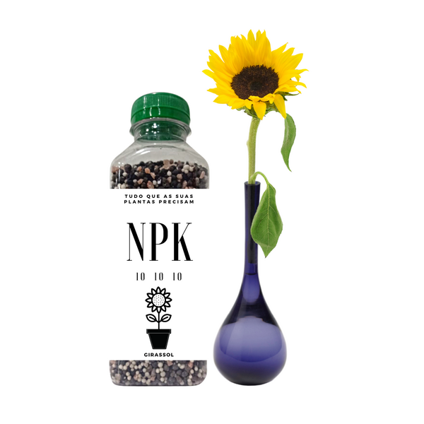 Fertilizante Adubo Para Girassol Npk 10 10 10 - 300g | Leroy Merlin
