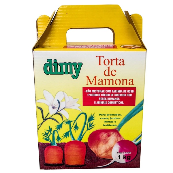 Fertilizante Orgânico Natural Torta De Mamona 1kg Dimy | Leroy Merlin