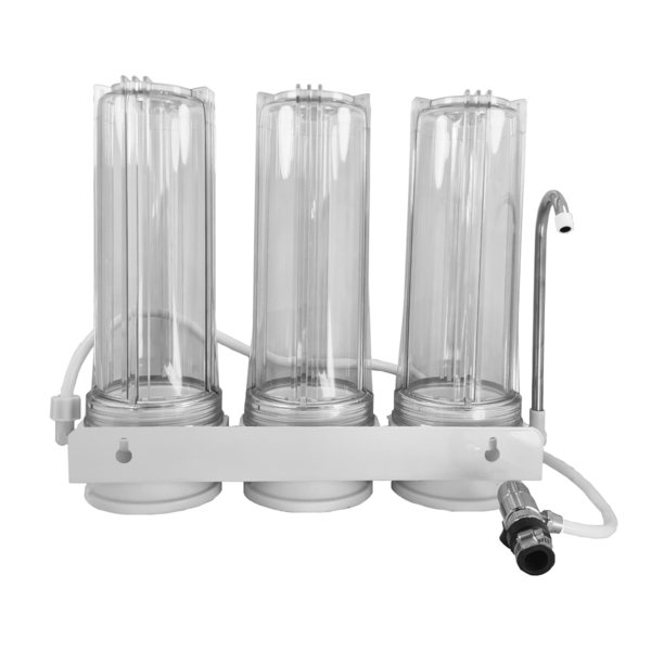 Filtro De Água Triplo Para Fabricação De Cerveja Artesanal Transparente ...
