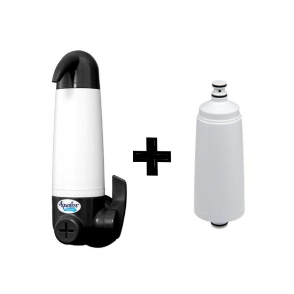 Filtro Purificador De Água 3m Aqualar Aquapurity Grafite + Refil ...
