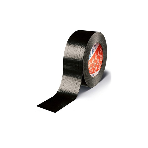 Fita Adesiva Simples Face Algodão Preta 48mmx50m Tesa® 4613 | Leroy Merlin