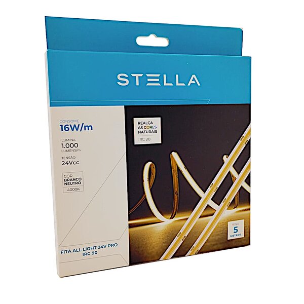 Fita All Light 24v Pro 16w/m 1000lm/m Irc90 5mt 4000k | Leroy Merlin