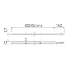 Fita De Led Stella All Light Ultra Com 5 Metros Alto Irc 96 20w 24v ...