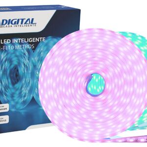 Fita Led Rgb Wi-fi Dual 10 Metros Novadigital | Leroy Merlin