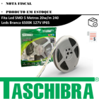 Fita Led Smd 5 Metros 20w/m 240 Leds Branca 6500k 127v Ip65 | Leroy Merlin