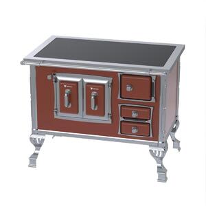 Fogao A Lenha Gii N 2 Sec Xviii Premium Tabaco | Leroy Merlin