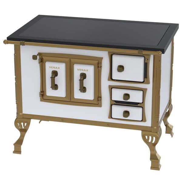 Fogao A Lenha Venax Gii N 2 Colonial Premium Branco | Leroy Merlin