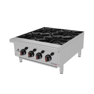 Fogão De Bancada Profissional Para Cozinhas Industriais 4 Bocas A Gás ...