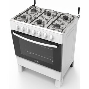 Fogão Hera 6 Bocas - Branco | Leroy Merlin