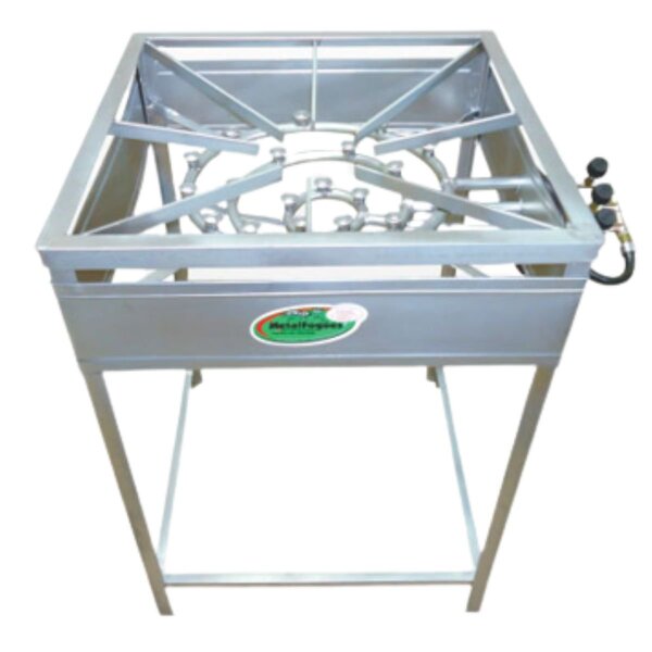 Fogareiro Triplo Quadrado Alto | Leroy Merlin