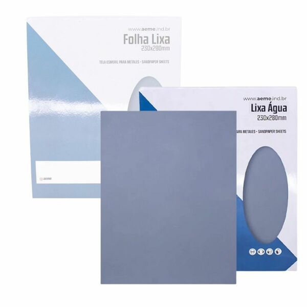 Folha De Lixa Água Aeme Extra 230x280mm Grão - 1200 | Leroy Merlin