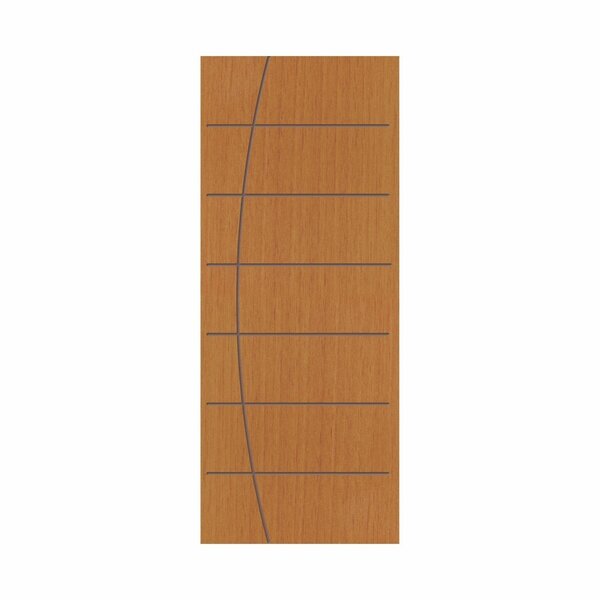 Folha De Porta De Madeira 210x80cm Espessura 3,5cm Mmc Eucaplac Frisada ...