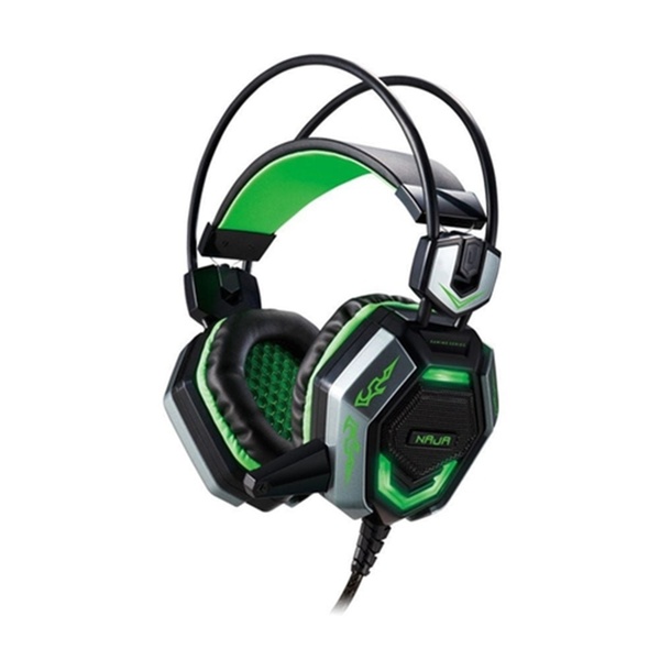 Fone Headset Gamer Aries Naja Hs-bcc Usb 7,1 Canais Com Led | Leroy Merlin