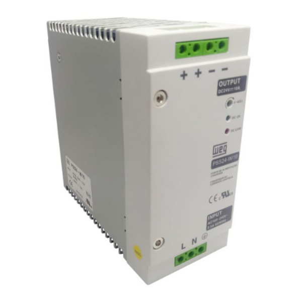 Fonte Chaveada 24vcc 10a Bivolt 240w Pss24-w/10 Weg | Leroy Merlin