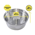 Forma Bolo Padaria Torta Pudim Alumínio Furo Com Canudo 14cm | Leroy Merlin