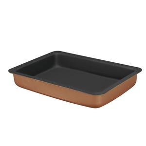 Forma Retangular Com Tampa Rochedo Gourmet Pro - Cor Cobre | Leroy Merlin