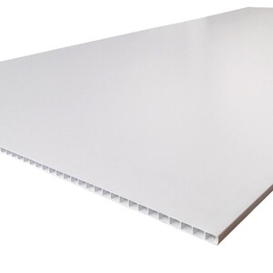 Forro De Pvc Modular Espaçoforro Branco 7 X 625 X 1250mm Caixa Com 10 ...