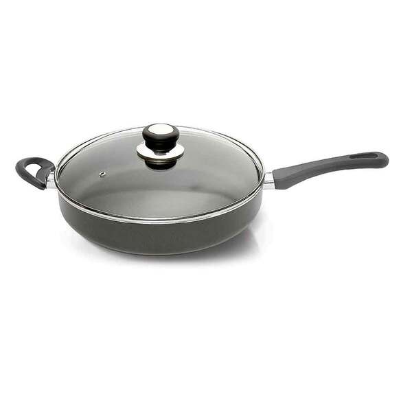 Frigideira Alta Antiaderente Com Tampa 25 Cm Criativa Nigro 51865 ...