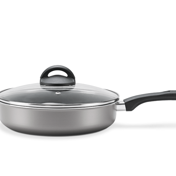 Frigideira Alta Com Tampa - Chilli Ø 24 X 5 5 Cm 2 L Prata Brinox ...