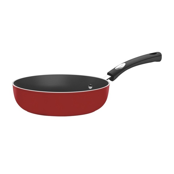 Frigideira Funda 24 Cm Tramontina Mônaco Vermelho Em Alumínio | Leroy ...