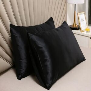 Fronha De Cetim - Preto | Leroy Merlin