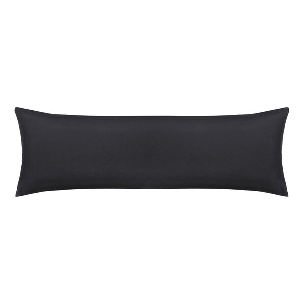 Fronha Super Body Pillow Altenburg Toque Acetinado Preto | Leroy Merlin
