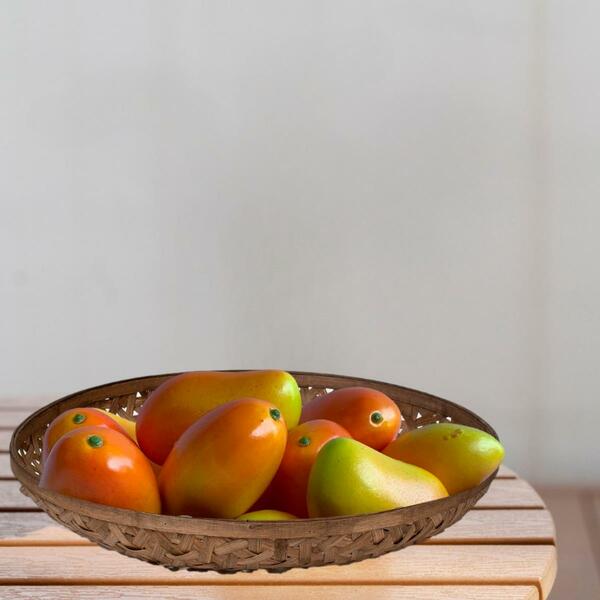 Frutas Artificiais Realistas Kit Com 5 Unidades De Manga Para Decoração ...