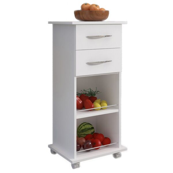 Fruteira Multiuso Cozinha Cor Branca Base Organizador | Leroy Merlin