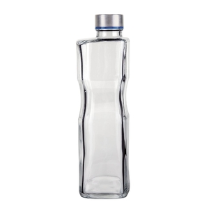 Garrafa 1 Litro H2o De Vidro Quadrada, Vdr7269, Euro Home | Leroy Merlin
