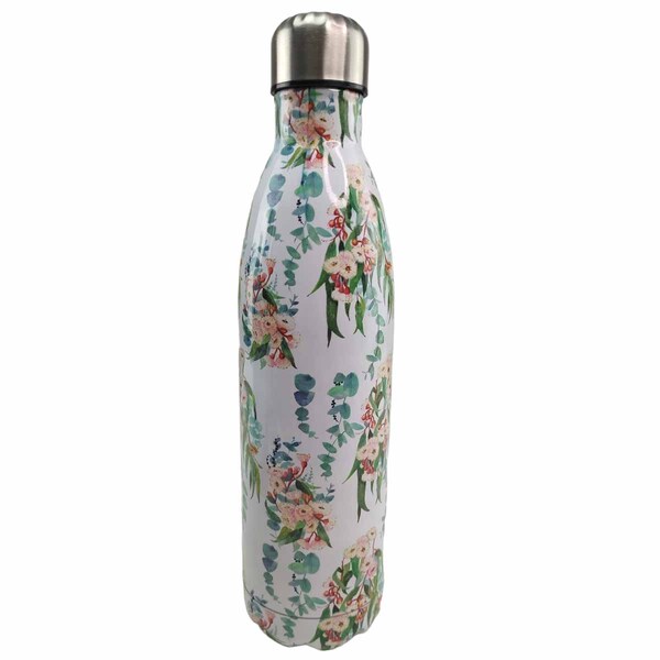 Garrafa Termica Estampada Flores 750 Ml Floral Academia Treino ...