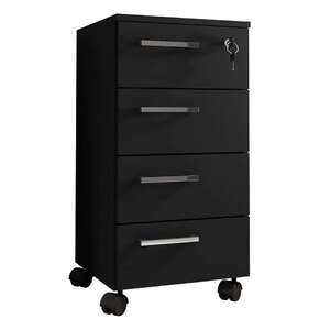 Gaveteiro 4 Gv Paris Preto | Leroy Merlin