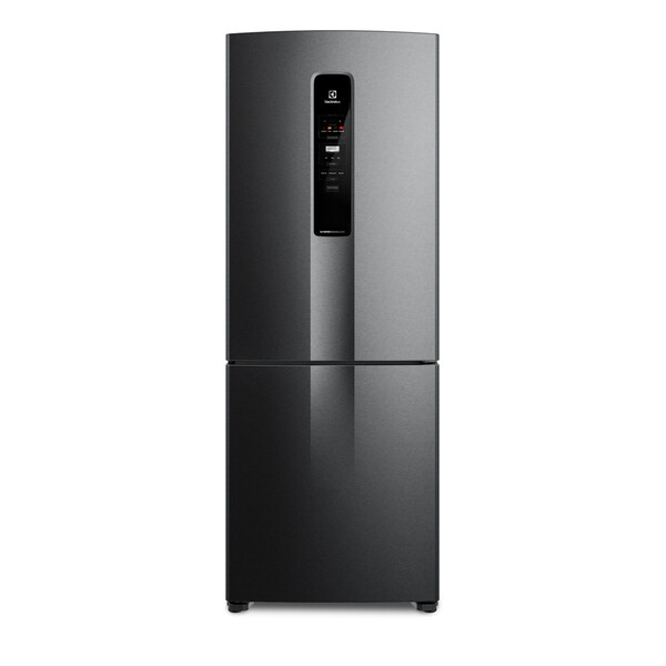 Geladeira Inverse 490L Inox Black 220v Electrolux | Leroy Merlin