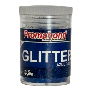 Glitter Azul Royal 3,5g Poliéster | Leroy Merlin